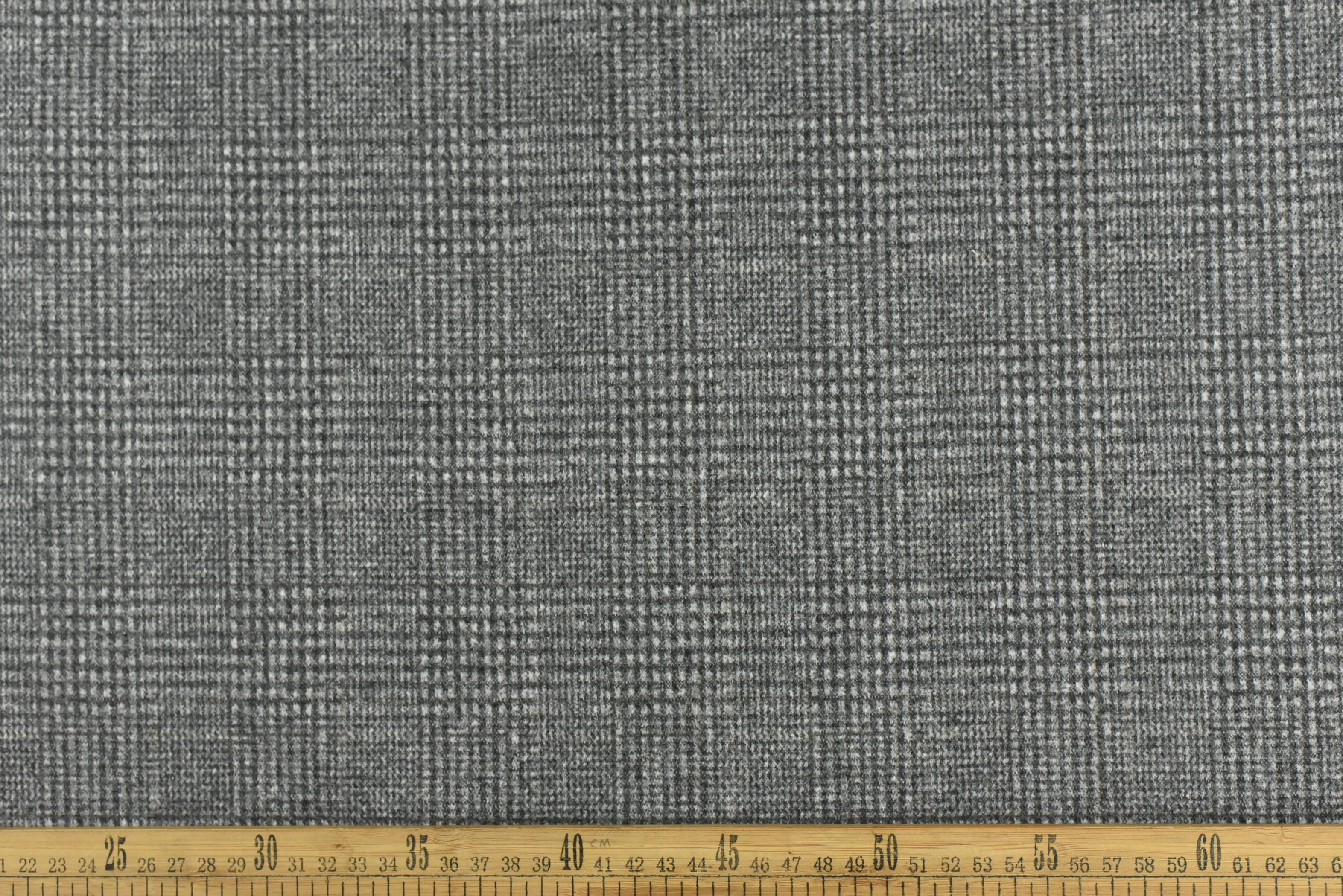 Vintage Tweed Plaid Upholstery Fabric in Wool Blend with Suede Backing ...