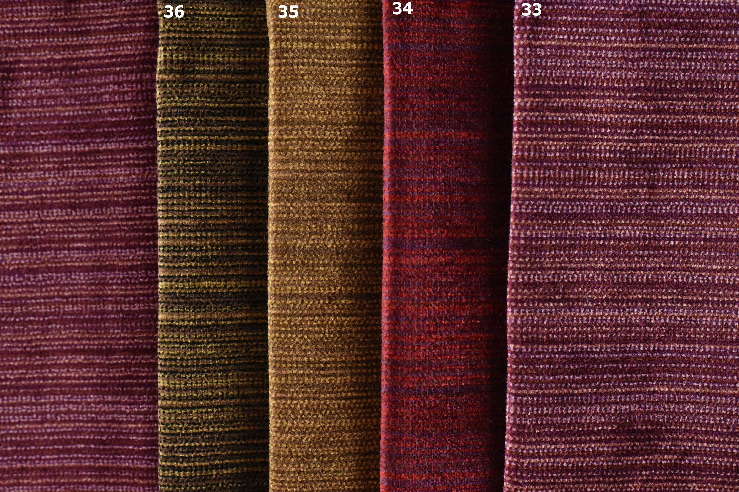 Heavy Weight Luxury Striped Cut Velvet Upholstery Fabric By The Yard ...
