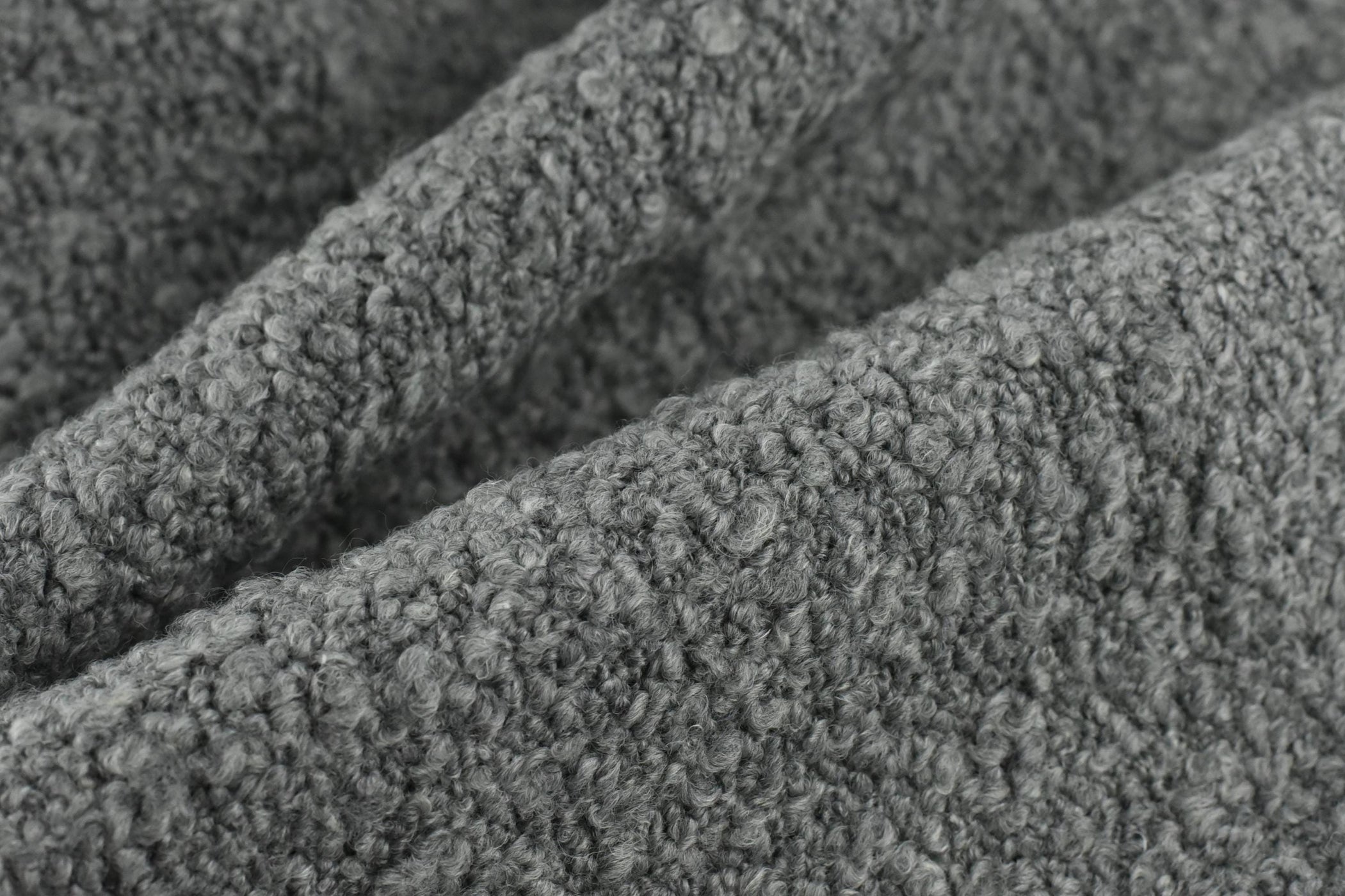 Heavy Weight Wool Linen Blend Textured Boucle Upholstery Fabric For Ch ...